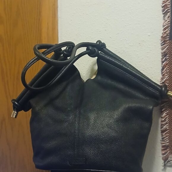 Vince Camuto | Bags | Vince Camuto Kimi Large Tote Hobo Bag Black ...